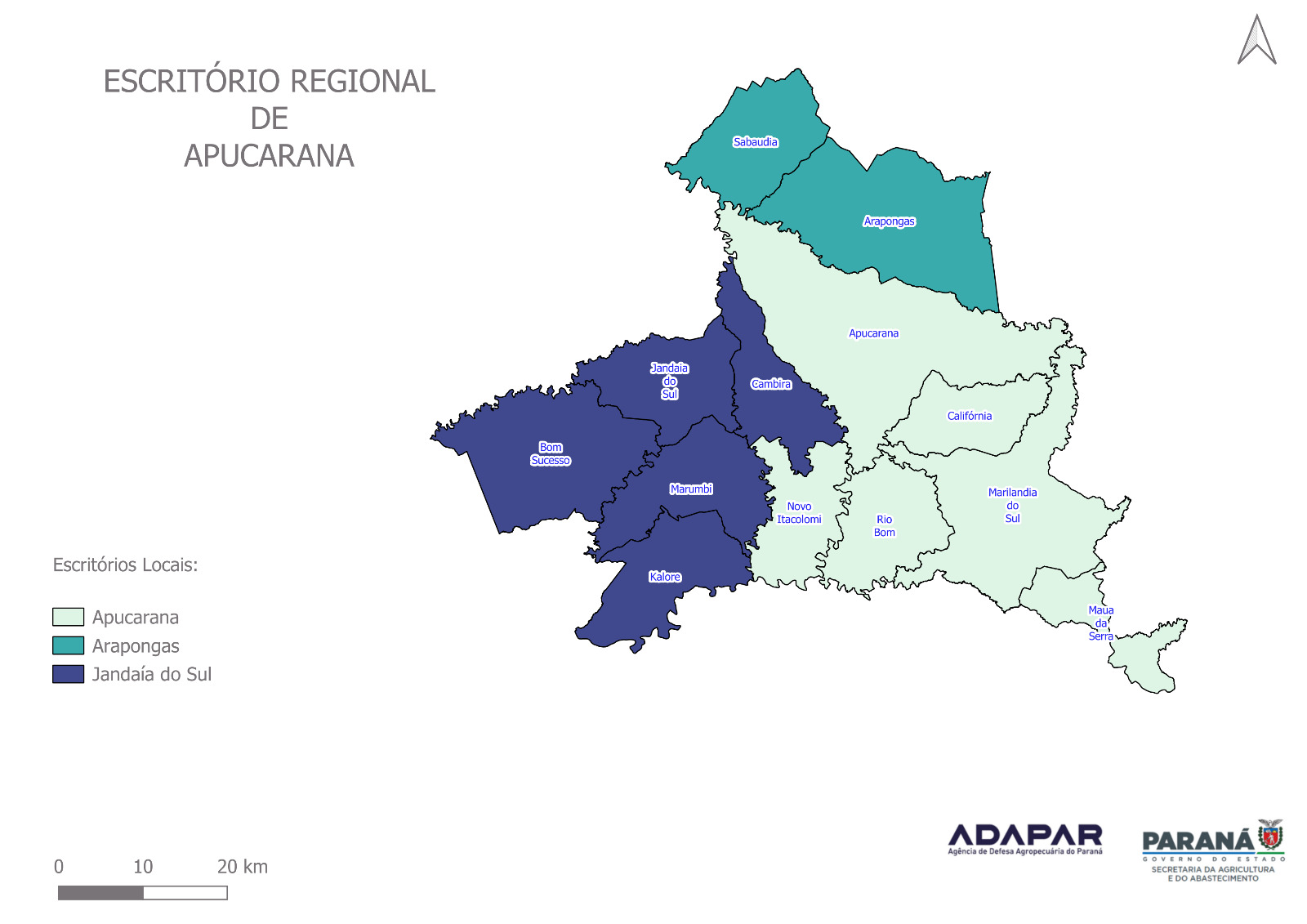 Escritório Regional de Apucarana | Agência de Defesa Agropecuária do ...