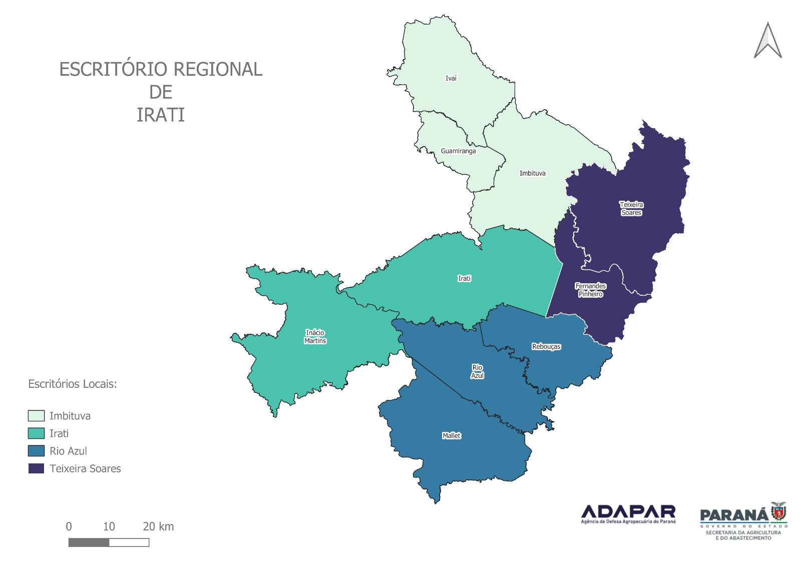Escritório Regional de Irati | Agência de Defesa Agropecuária do Paraná ...