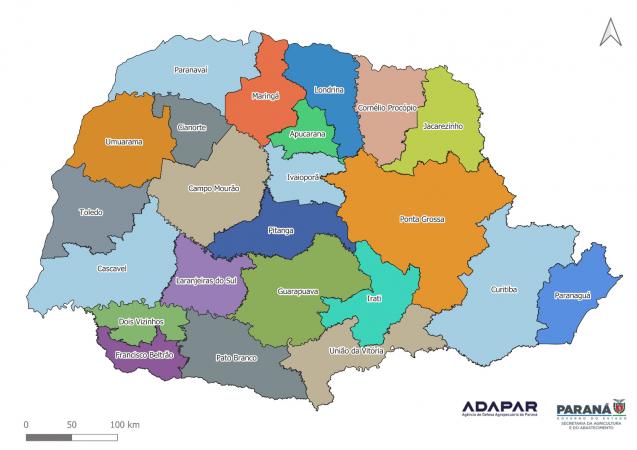 Escritórios Regionais da Adapar | Agência de Defesa Agropecuária do ...